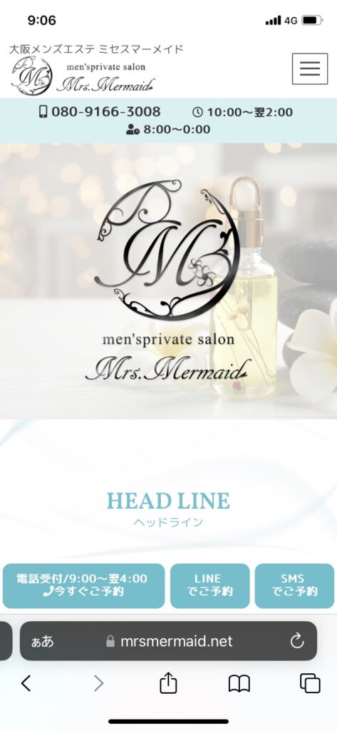 『ミセスマーメイド(Mrs.Mermaid)』体験談。大阪南森町のまったりとした空間でミセスに癒されました